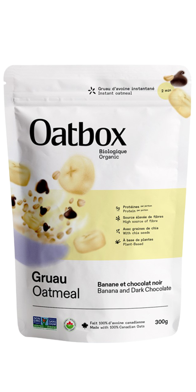 Buy Oatbox Dark Chocolate & Banana Oatmeal at Well.ca | Free Shipping ...