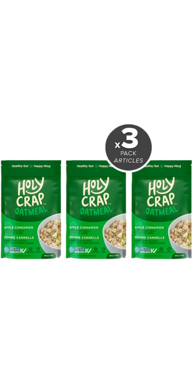 Buy Holy Crap Multi Pack Apple Cinnamon Oatmeal Bundle at Well.ca ...