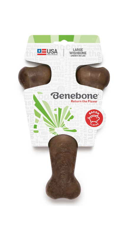 Buy Benebone Large Dog Chew Wishbone Bacon Flavor at Well.ca | Free ...
