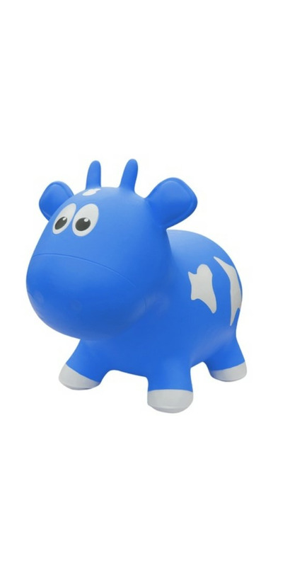 Buy Farm Hoppers Inflatable Bouncing Cow Blue at Well.ca | Free ...