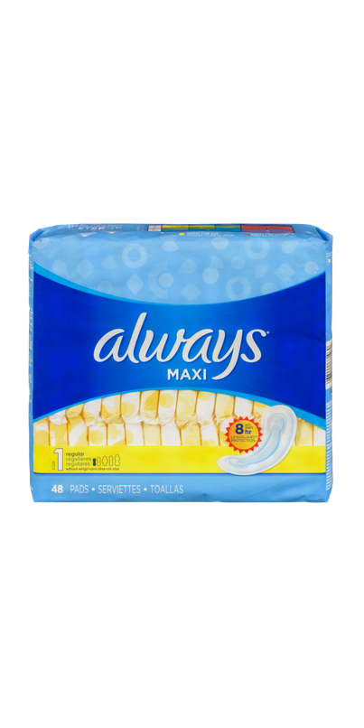 Buy Always Maxi Regular at Well.ca | Free Shipping $35+ in Canada
