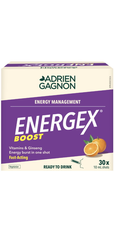 Buy Adrien Gagnon Ready to Drink Energex Boost Vitamins & Ginseng ...