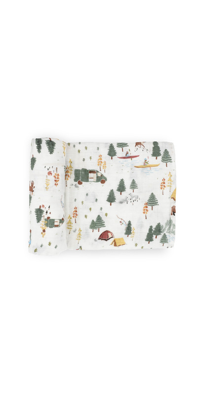 Buy Little Unicorn Organic Cotton Muslin Swaddle Single Alpine ...