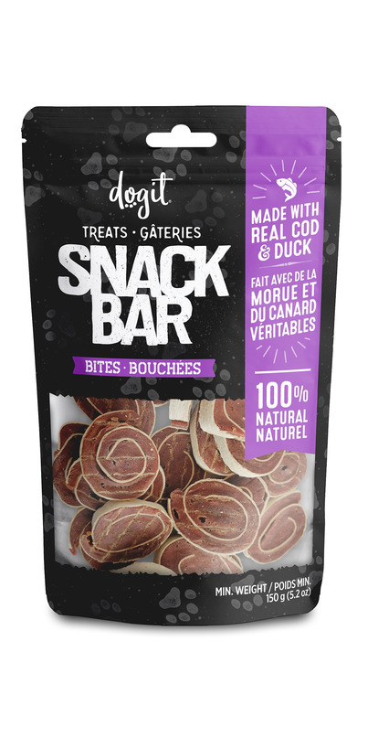 Acheter Dogit Snack Bar Cod & Duck Bites chez Well.ca | Livraison ...
