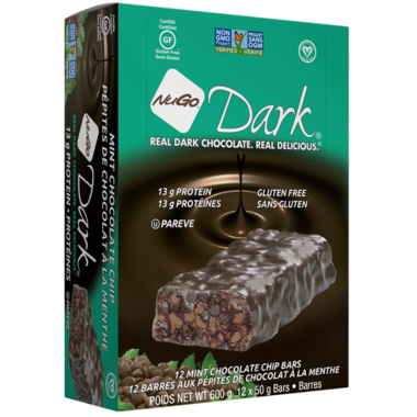 Buy NuGo Dark Mint Chocolate Chip Protein Bar Case at Well.ca | Free ...