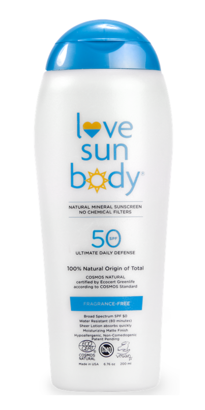 Buy love sun body Natural Mineral Sunscreen SPF 50 Fragrance-Free at ...