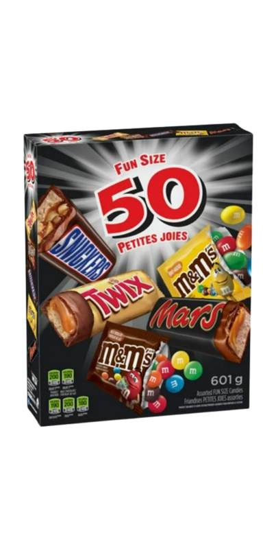 Buy Mars Variety Assorted Fun Size Chocolate Bars Box 50 Pieces at Well ...