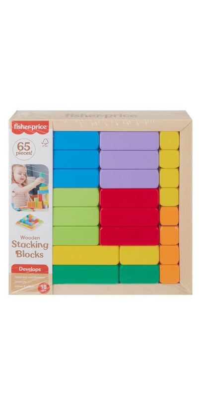 Buy Fisher-Price Wooden Stacking Blocks at Well.ca | Free Shipping $35 ...