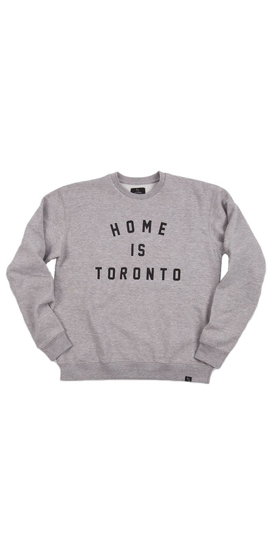 Buy Peace Collective Home is Toronto Varsity Crewneck Grey at Well.ca ...