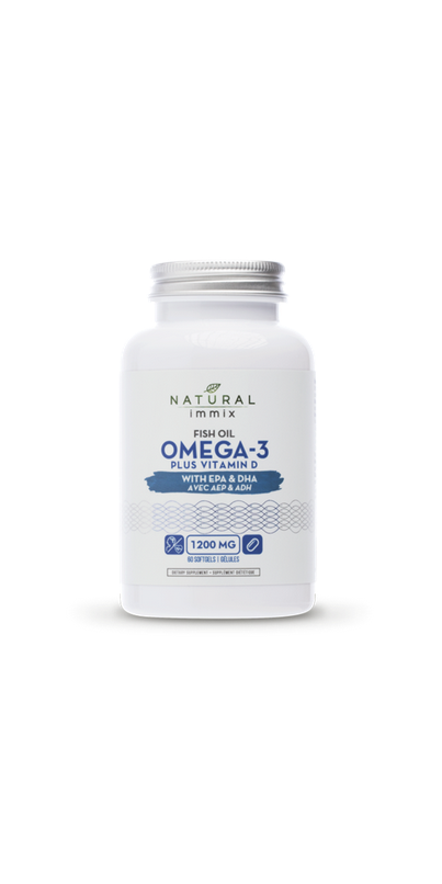 Buy Natural Immix Fish Oil Omega 3 Plus Vitamin D at Well.ca | Free ...