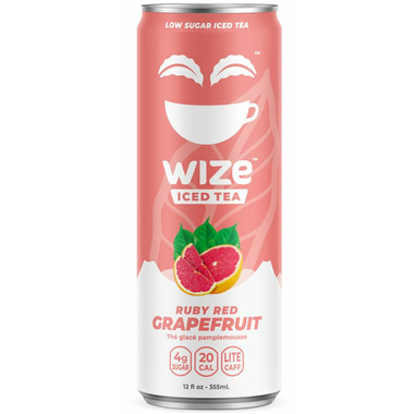 Buy Wize Iced Tea Ruby Red Grapefruit at Well.ca | Free Shipping $35+ in Canada