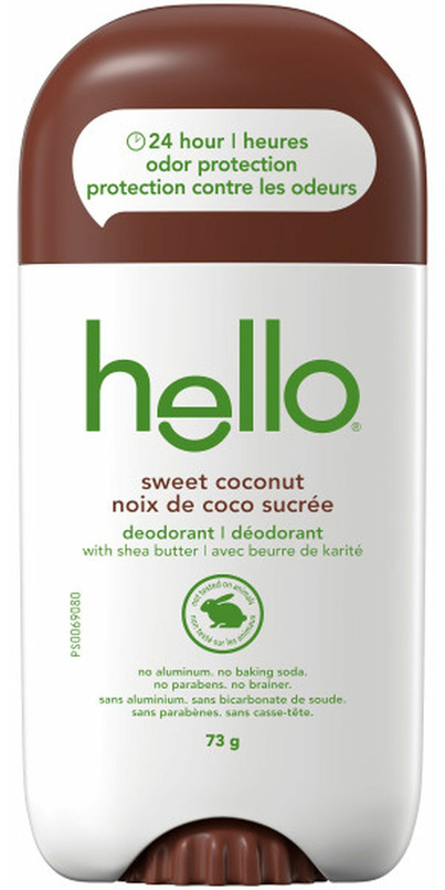 Buy Hello Sweet Stick Deodorant Coconut at Well.ca | Free Shipping $35 ...