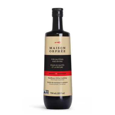 Buy Maison Orphee Organic Sunflower Oil for Cooking at Well.ca | Free ...