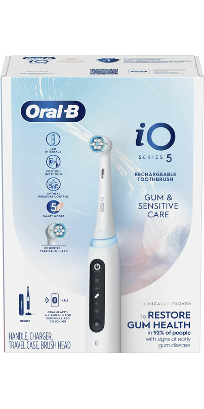 Achetez une brosse à dents rechargeable Oral-B iO Series 5 Gum and ...