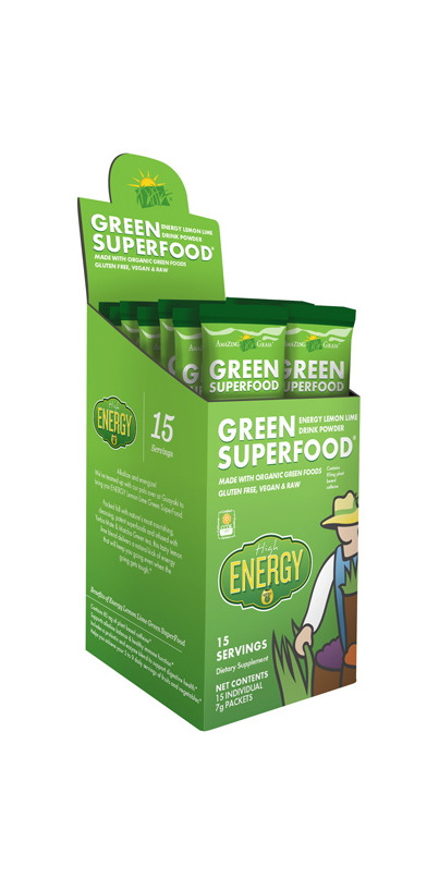 Buy Amazing Grass Green SuperFood High Energy Single Serve Packets at ...
