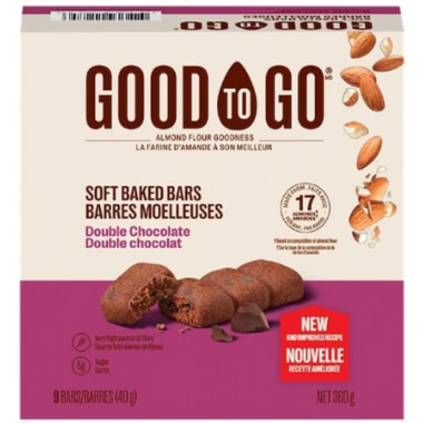 Buy GOOD TO GO Soft Baked Bar Double Chocolate at Well.ca | Free ...