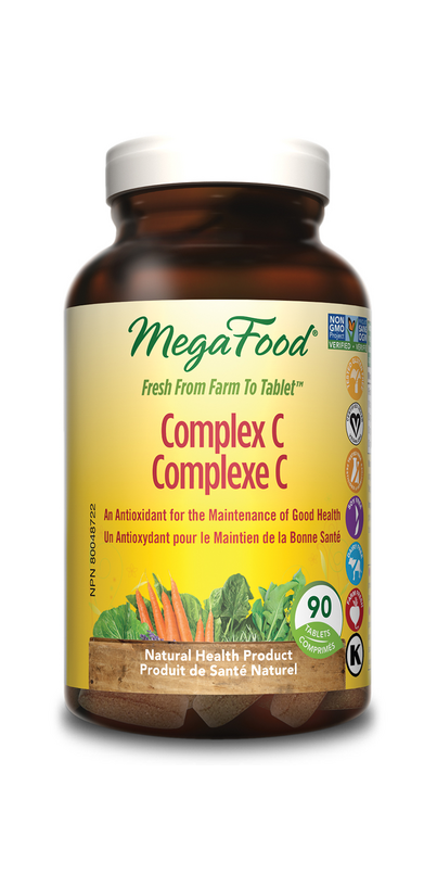 Achetez MegaFood Complex C chez Well.ca | Livraison gratuite à partir ...