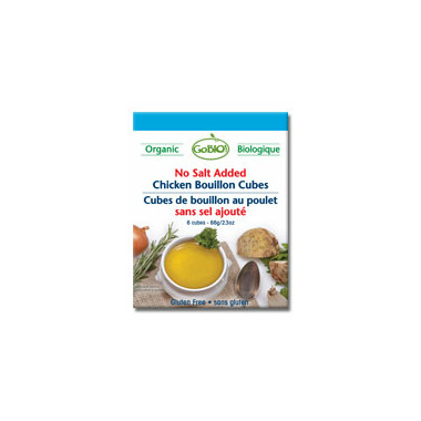 Buy GoBIO! Organic Low Sodium Chicken Bouillon Cubes at Well.ca | Free ...