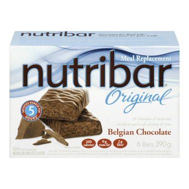 Buy Nutribar Original Belgian Chocolate Bars at Well.ca | Free Shipping ...