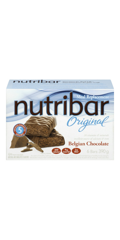 Buy Nutribar Original Belgian Chocolate Bars at Well.ca | Free Shipping ...