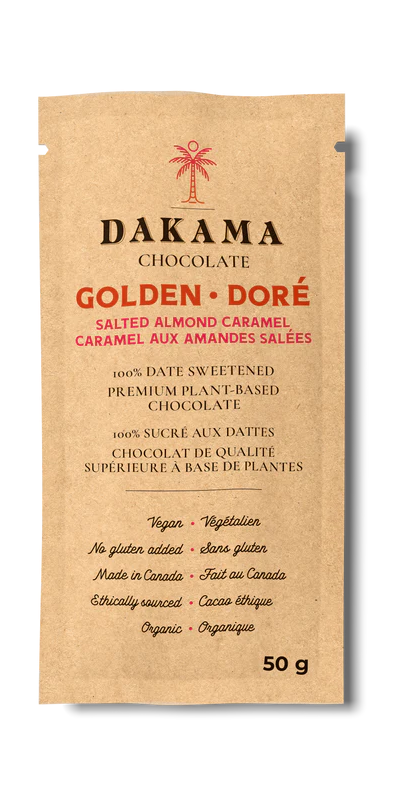 Buy Dakama Chocolate Golden Salted Almond Caramel at Well.ca | Free ...