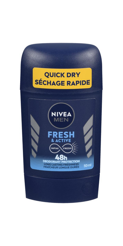 Buy Nivea Men Deodorant Stick Fresh & Active at Well.ca | Free Shipping $35+ in Canada