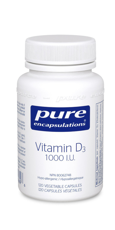 Buy Pure Encapsulations Vitamin D3 1,000 I.U. at Well.ca | Free ...