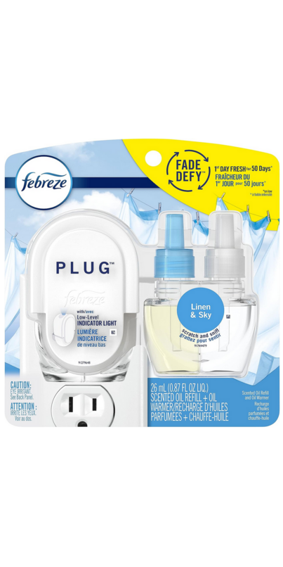Buy Febreze Plug Dual Refill & Warmer Linen & Sky at Well.ca | Free ...