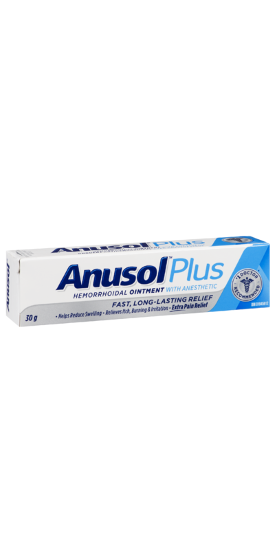 Buy Anusol Plus Hemorrhoidal Ointment from Canada at Well.ca - Free ...