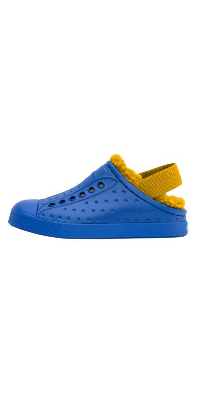 Buy Native Shoes Jefferson Cozy Clogs UV Blue & Spicy Yellow at Well.ca ...