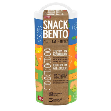 Buy Russbe Triple Stack Kids Snack Bento Box with Handle at Well.ca ...