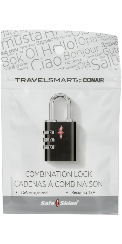 Buy Conair TravelSmart Combination Lock at Well.ca | Free Shipping $35 ...