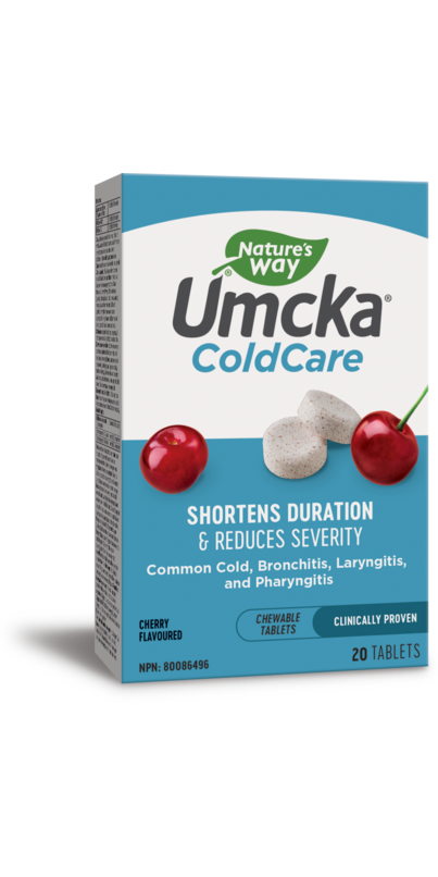 Buy Nature's Way Umcka ColdCare Chewable Tablets Cherry at Well.ca ...