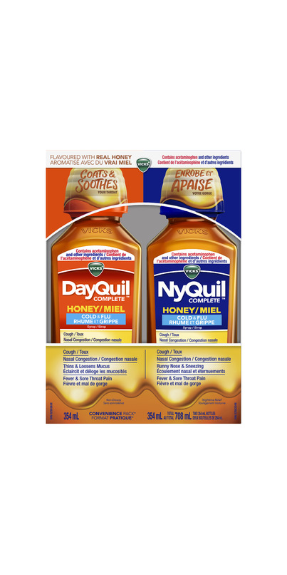 Buy Vicks DayQuil & NyQuil Complete Combo Honey at Well.ca | Free ...