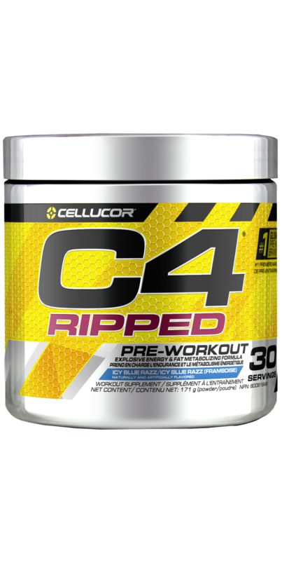 Buy Cellucor C4 Ripped Pre-Workout Icy Blue Razz at Well.ca | Free ...