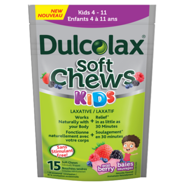 Buy Dulcolax Kids Laxative Soft Chews Wild Berry at Well.ca | Free ...