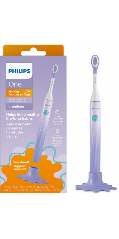 Buy Philips One Battery Toothbrush for Kids Purple at Well.ca | Free ...