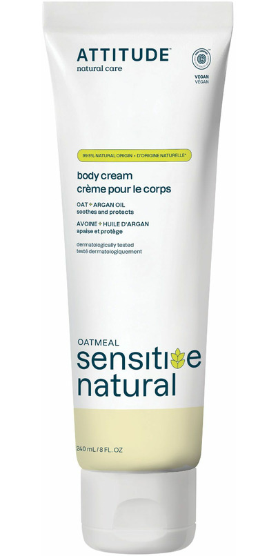 Buy ATTITUDE Sensitive Skin Body Cream Moisturize & Revitalize Argan at ...