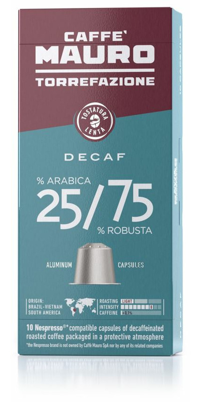 Buy Caffe Mauro Decaf Nespresso Aluminum Capsules at Well.ca | Free ...