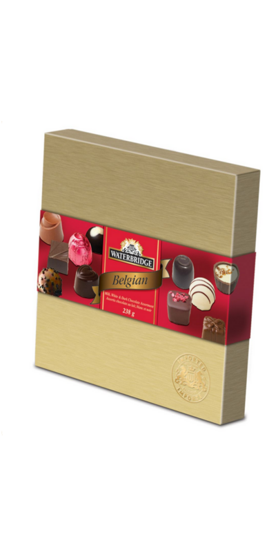 Buy Waterbridge Belgian Milk Dark White Chocolate Assortment at Well.ca ...