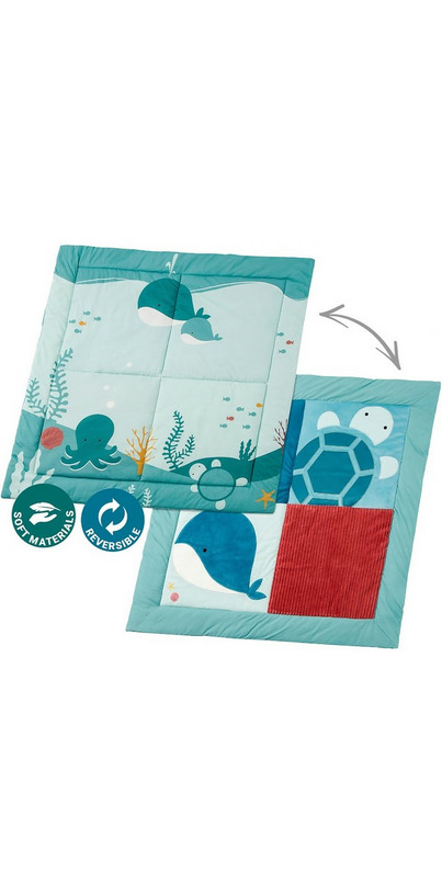 Buy Little Big Friends Patchwork Play Mat Ocean at Well.ca | Free ...