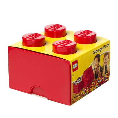 Buy LEGO Storage Brick 4 Red at Well.ca | Free Shipping $35+ in Canada