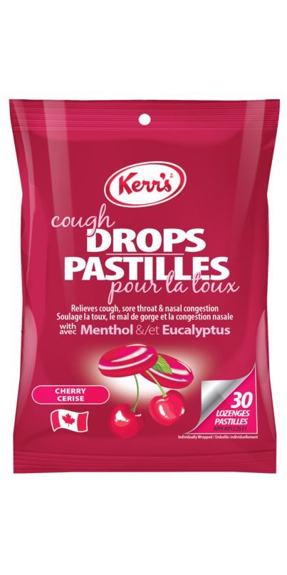 Buy Kerr's Cough Drops Cherry Menthol & Eucalyptus at Well.ca | Free ...