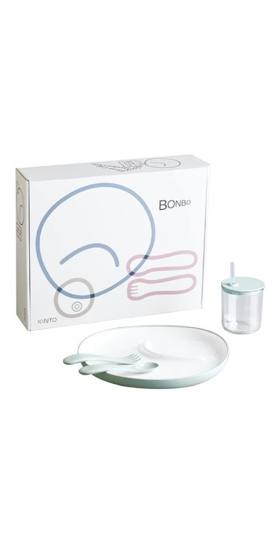 Acheter Kinto Kids Bonbo Dishes Set Blue Grey chez Well.ca | Livraison ...