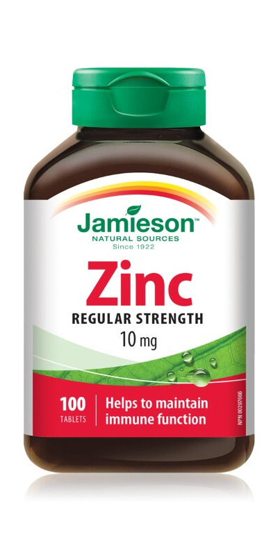 Buy Jamieson Zinc 10mg at Well.ca | Free Shipping $35+ in Canada