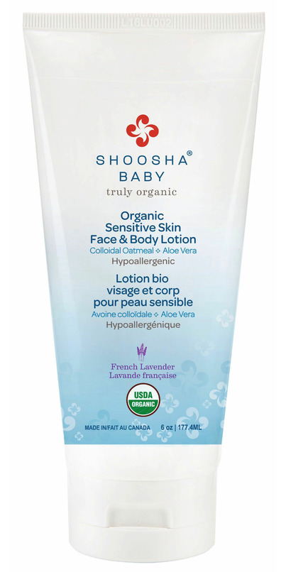 Buy Shoosha Organic Sensitive Skin Face & Body Lotion French Lavender ...