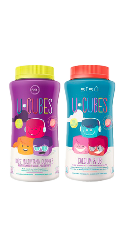 Buy SISU U-Cubes Multivitamin, Calcium and D3 Gummies Bundle at Well.ca ...