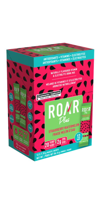 Buy Roar Plus Electrolyte Drink Mix Strawberry Watermelon at Well.ca ...