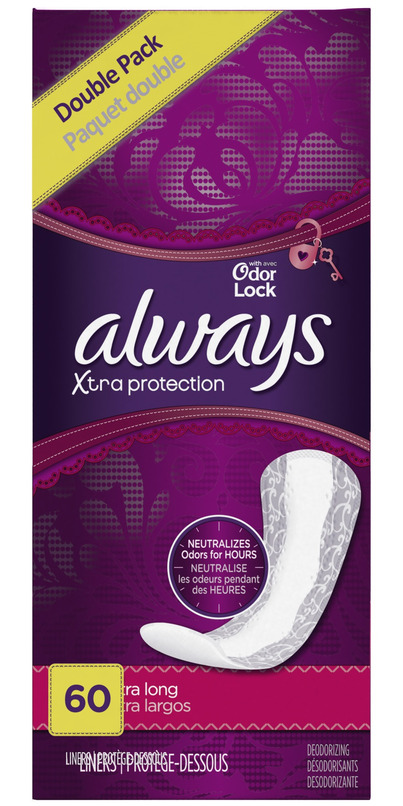 Buy Always Xtra Protection Extra Long Liners at Well.ca | Free Shipping ...
