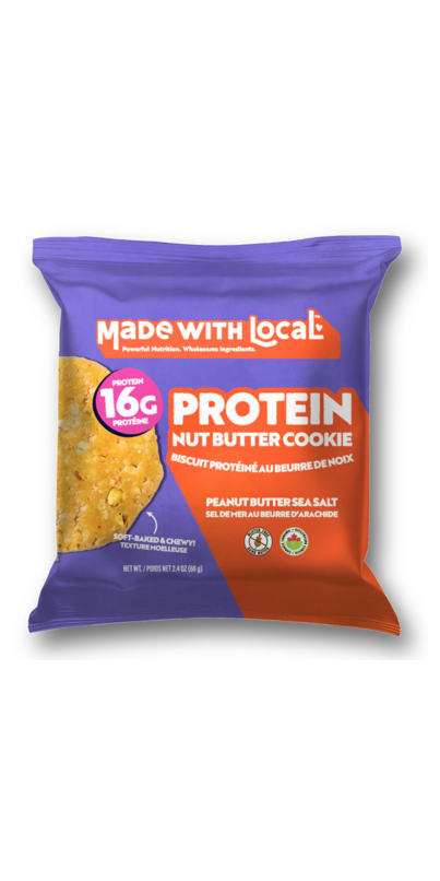 Buy Made With Local Protein Cookie Peanut Butter Sea Salt at Well.ca ...